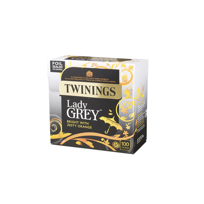Herbata TWININGS Lady Grey 100 Tea Bags Herbata TWININGS Lady Grey 100 Tea Bags